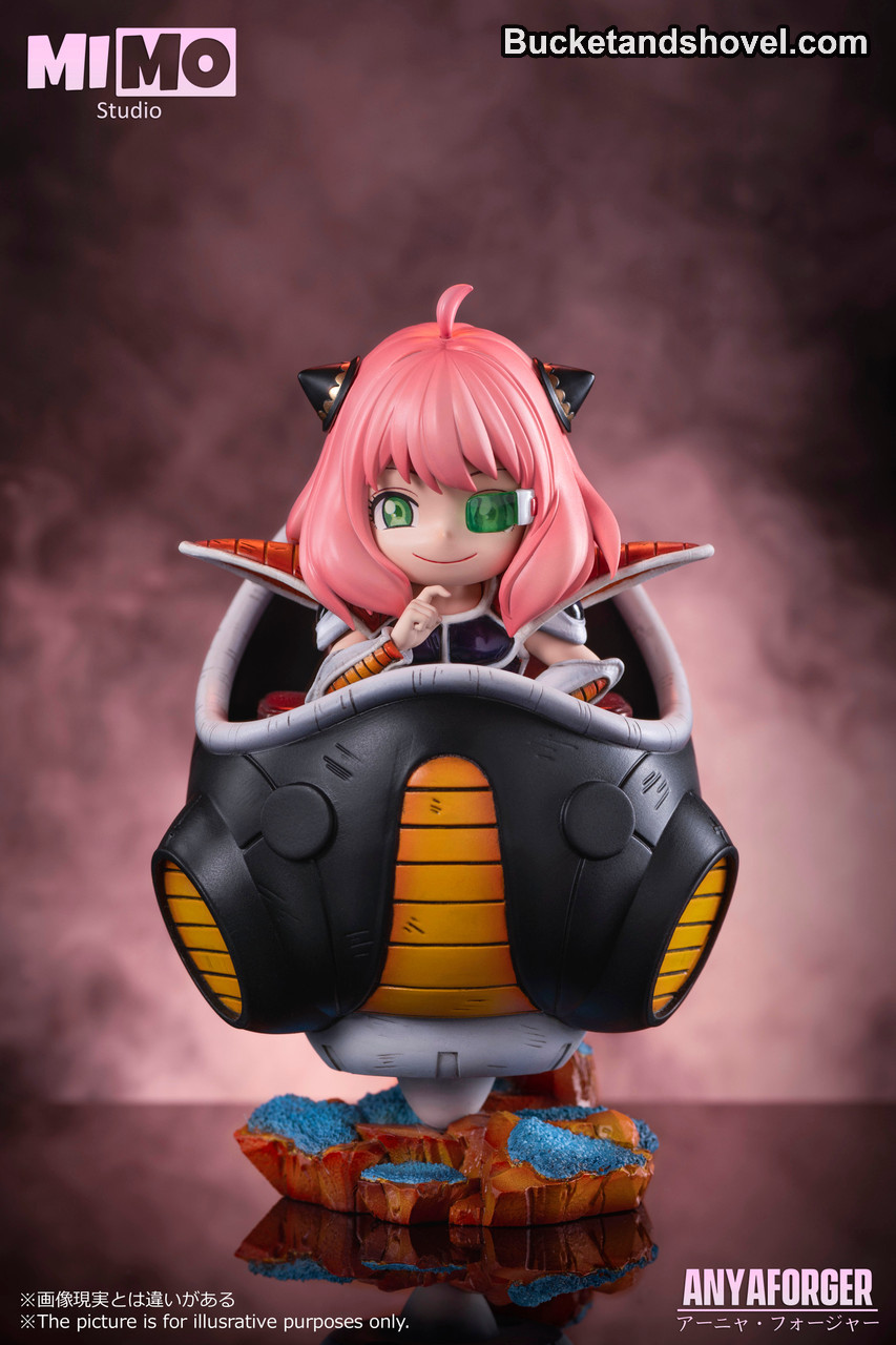 *Pre-order * Mimo Studio SPY×FAMILY Anya Forger cos Frieza Resin Statue - Bucket&Shovel