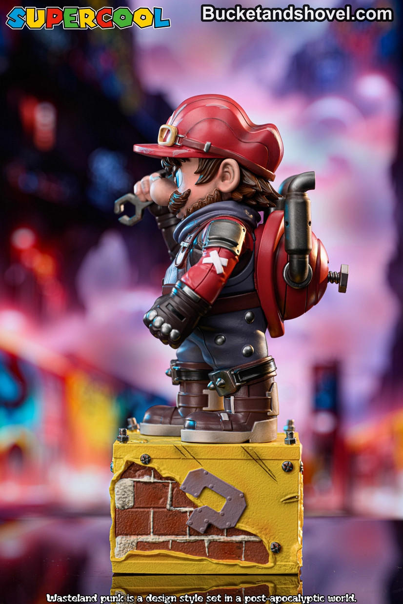 *Pre-order * Supercool Studio plumber Mario Resin Statue - Bucket&Shovel
