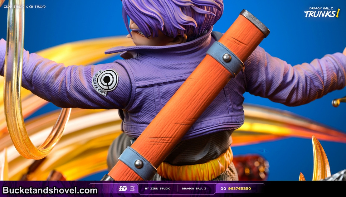 *Pre-order * ZZDD Studio Dragon Ball Trunks VS Frieza Resin Statue ...
