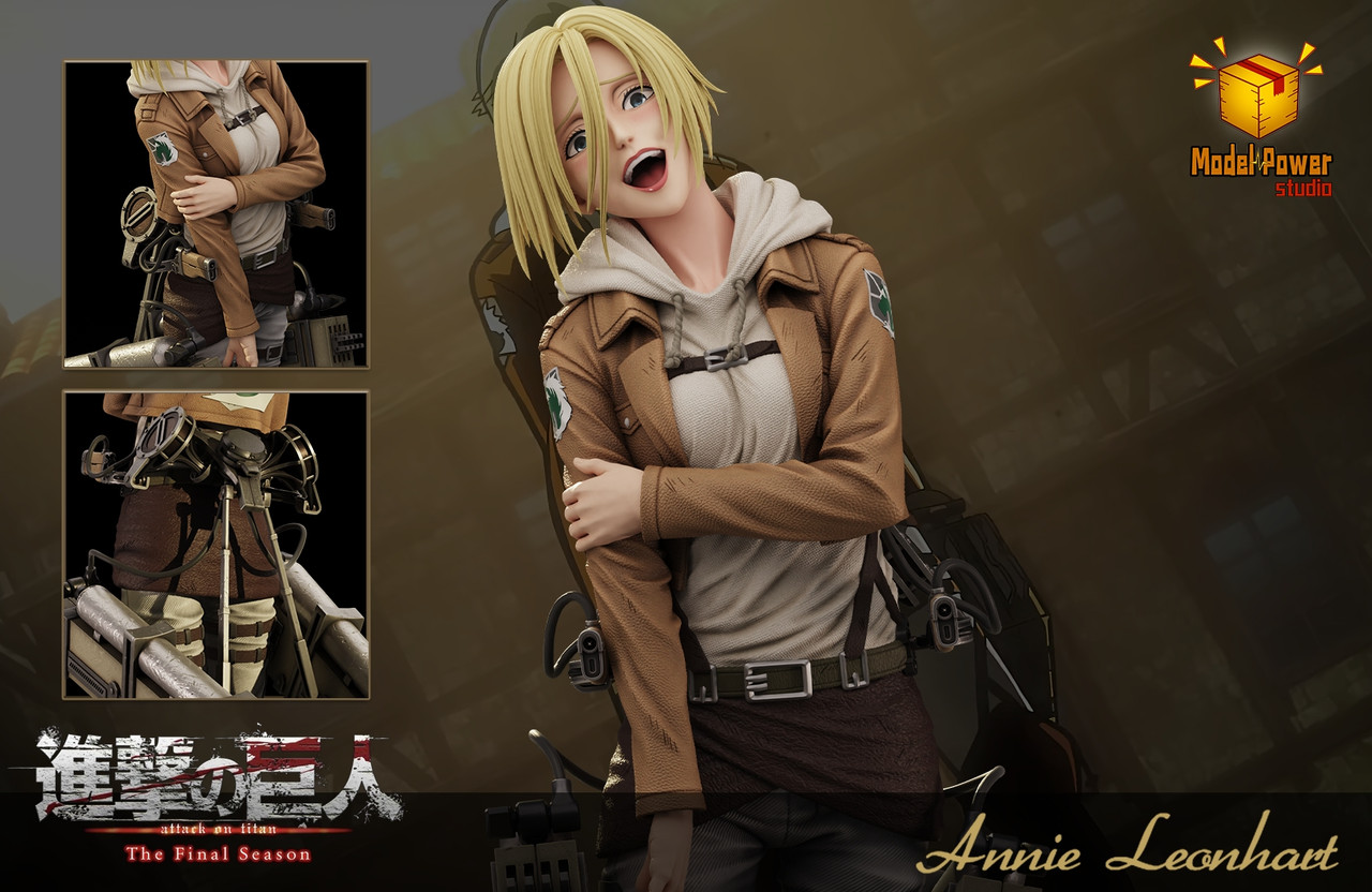 *Pre-order * Model power Studio Attack on Titan Annie Leonhart Resin ...