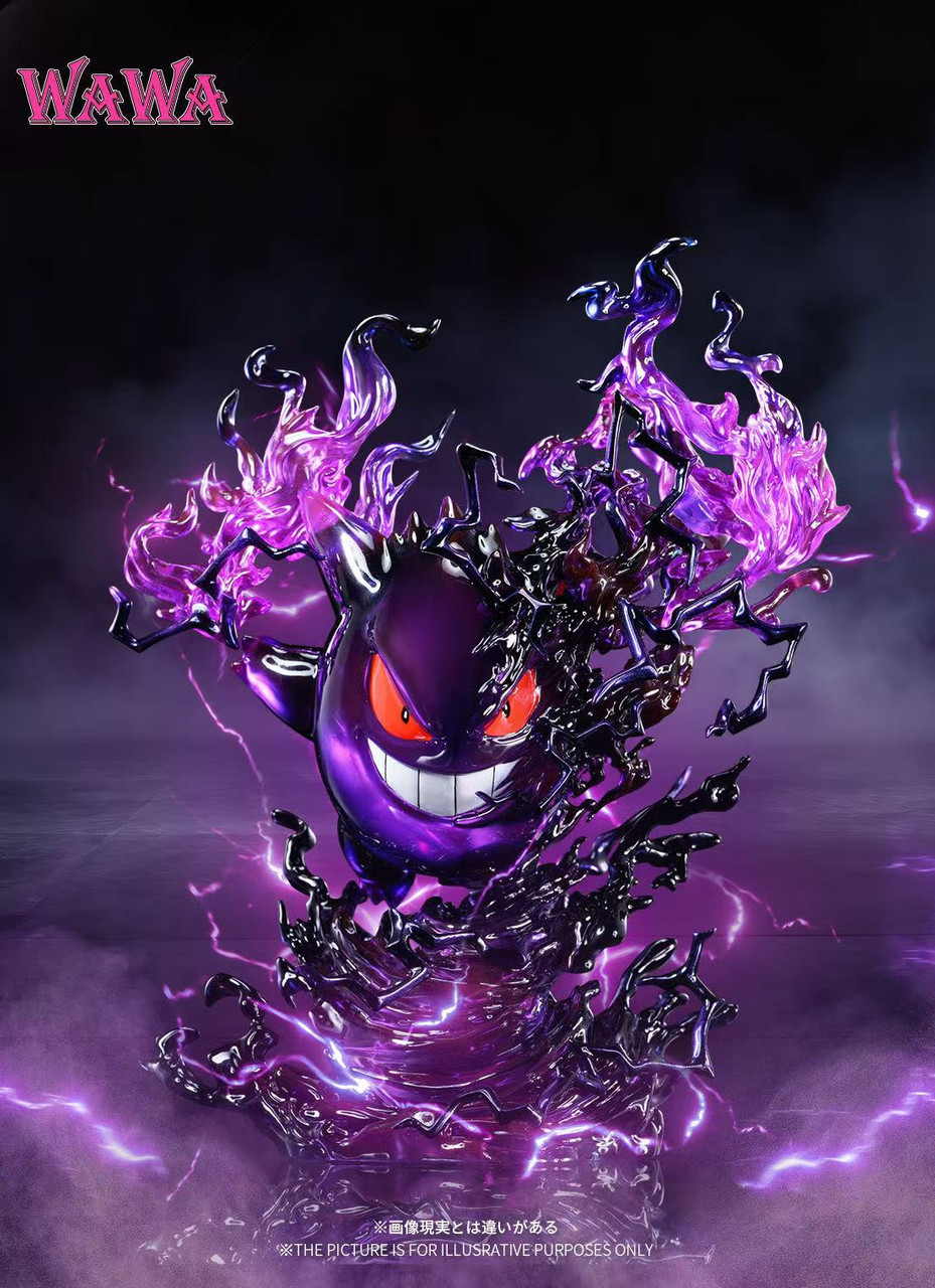 *Pre-order * Wawa Studio Pokemon Gengar Resin Statue - Bucket&Shovel