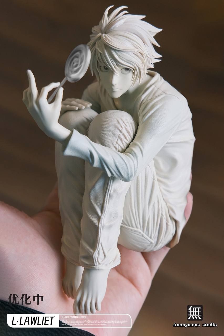 *Pre-order * Wumin Studio DEATH NOTE L·Lawliet Resin Statue - Bucket&Shovel
