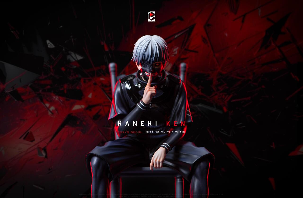 *Pre-order * BW Studio Tokyo Ghoul Kaneki Ken sitting on the chair ...