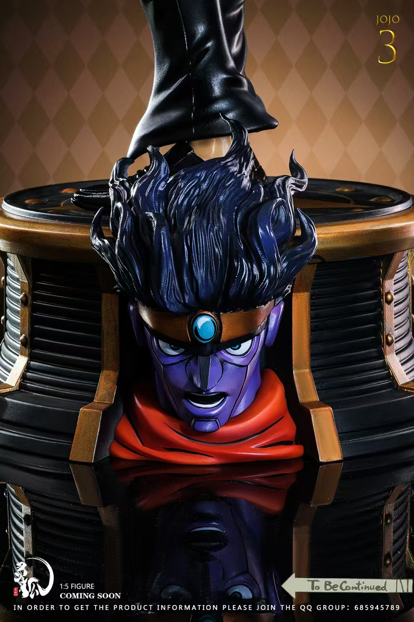 *Pre-order * Linghu Studio JOJO Jotaro Kujo Resin Statue - Bucket&Shovel