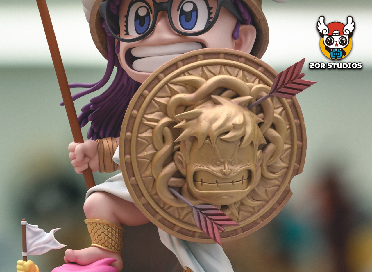 *Pre-order * ZOR Studio Arale cos Athena Resin Statue - Bucket&Shovel