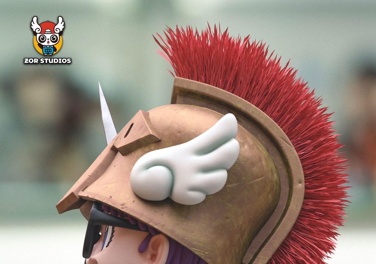 *Pre-order * ZOR Studio Arale cos Athena Resin Statue - Bucket&Shovel