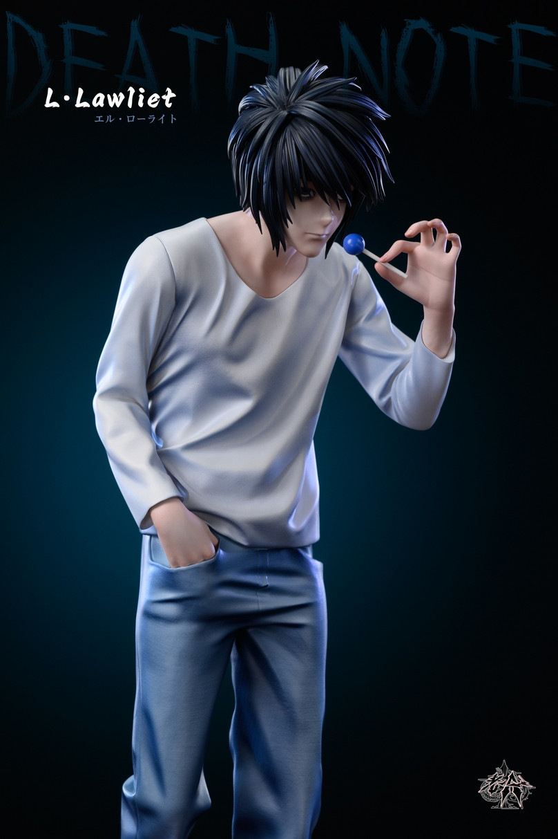 *Pre-order * Laoa Studio DEATH NOTE standing posture L·Lawliet Resin Statue - Bucket&Shovel