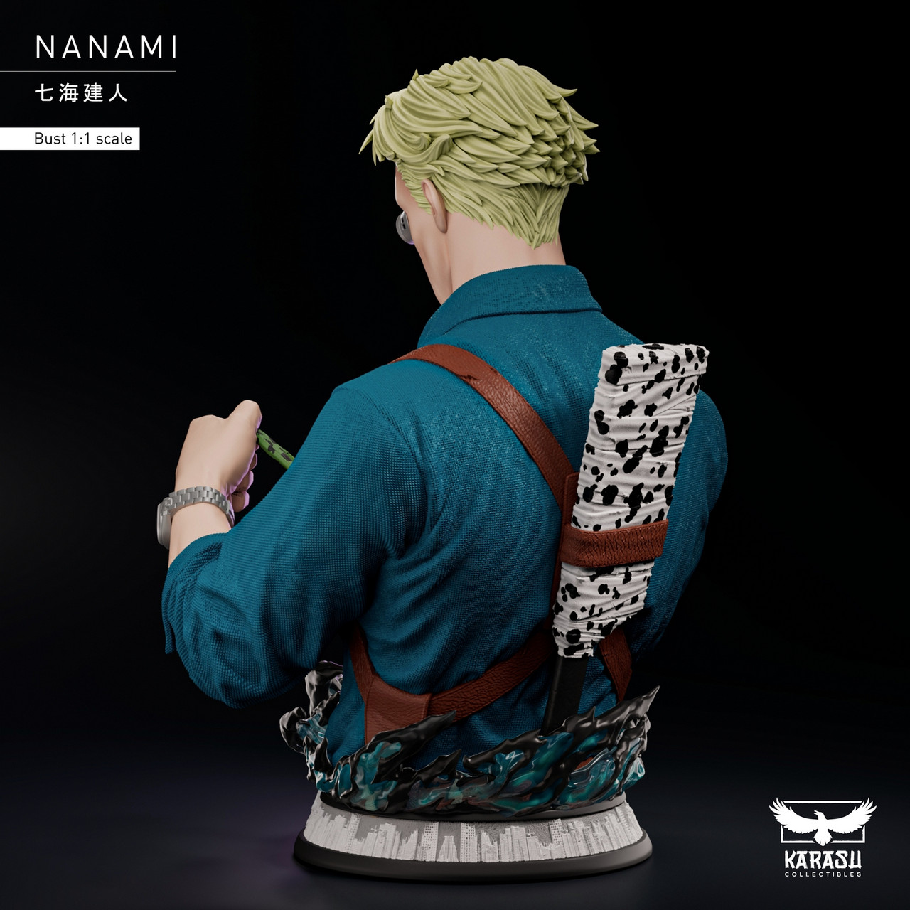 *Pre-order * Karasu Studio Jujutsu Kaisen Nanami Kento Bust Resin ...