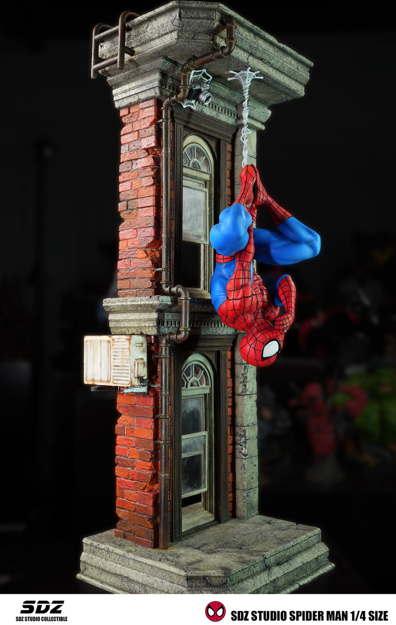 *Pre-order * SDZ Studio Marvel Upside down Spider Man Resin Statue ...