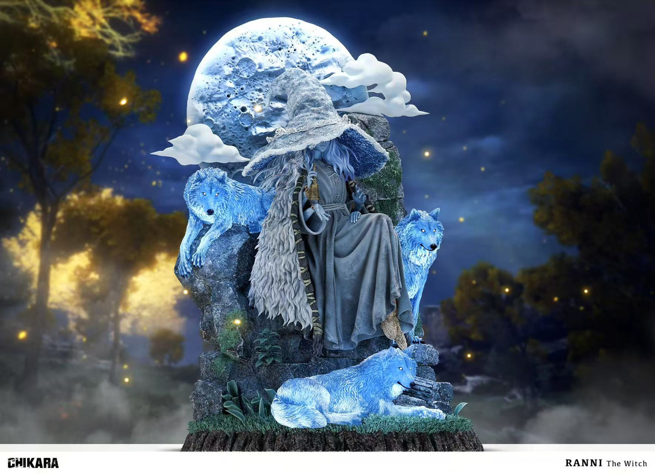*Pre-order * Chikara Studio Elden Ring moon princess Ranni Resin Statue ...