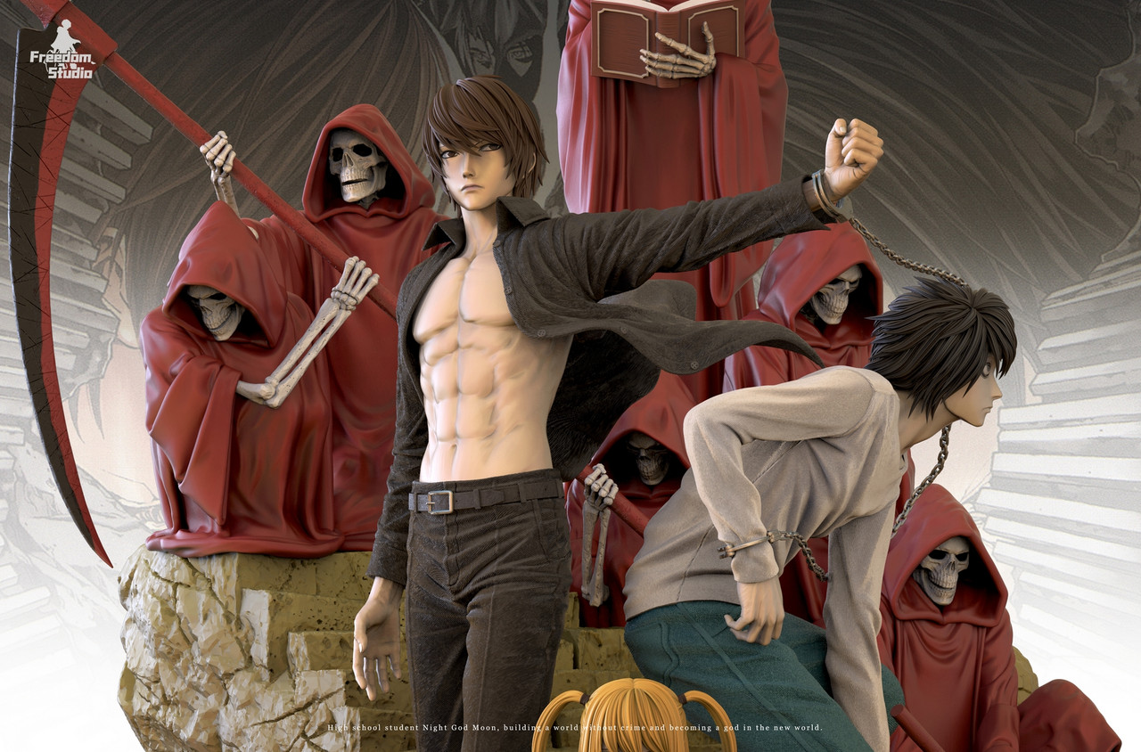 *Pre-order * Freedom Studio Death Note Light Yagami & L & Misa Amane ...