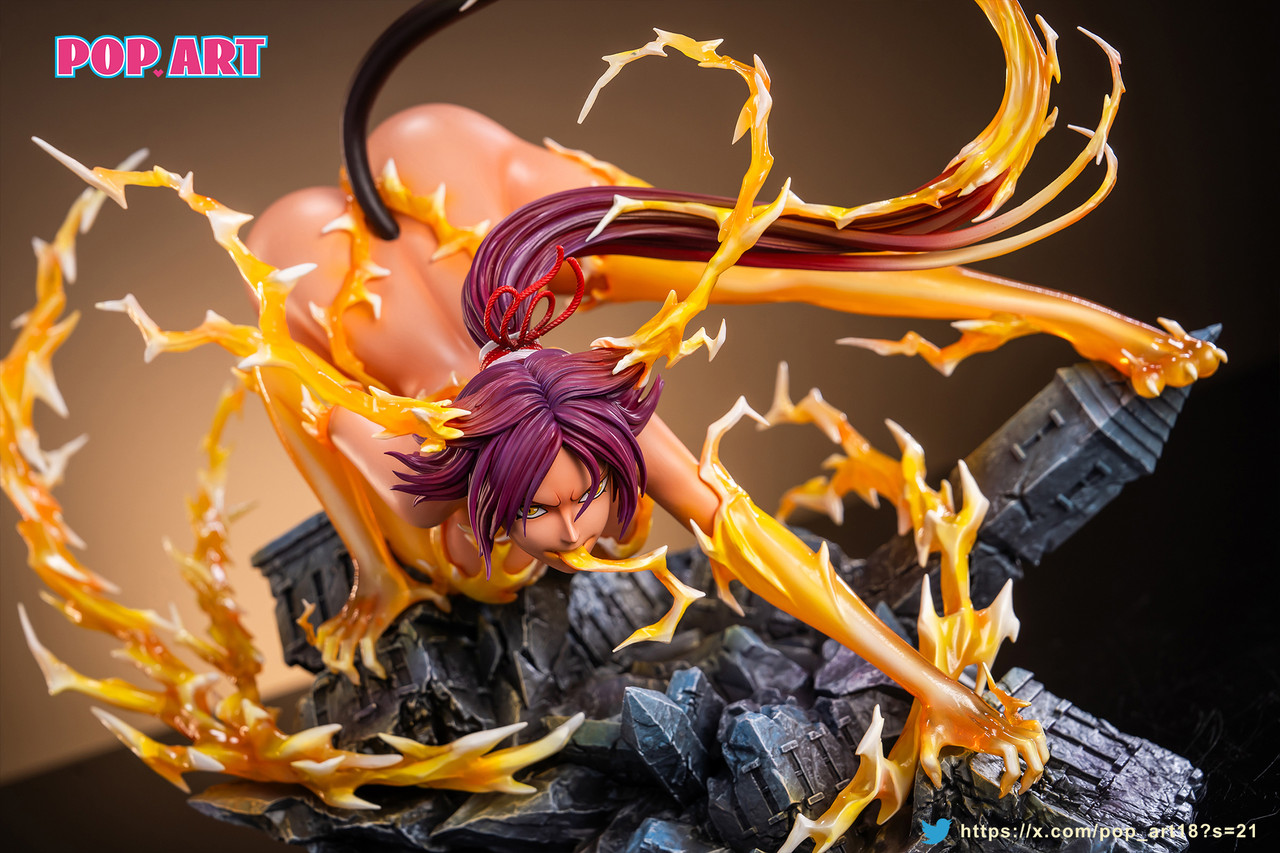 *Pre-order * Dragon Studio Bleach Yoruichi Shihouin Resin Statue ...