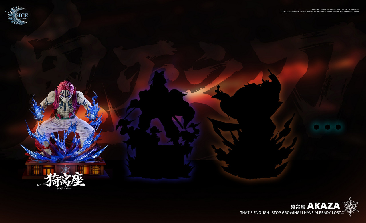 *Pre-order * Ice Studio Demon Slayer: Kimetsu no Yaiba Akaza Resin ...