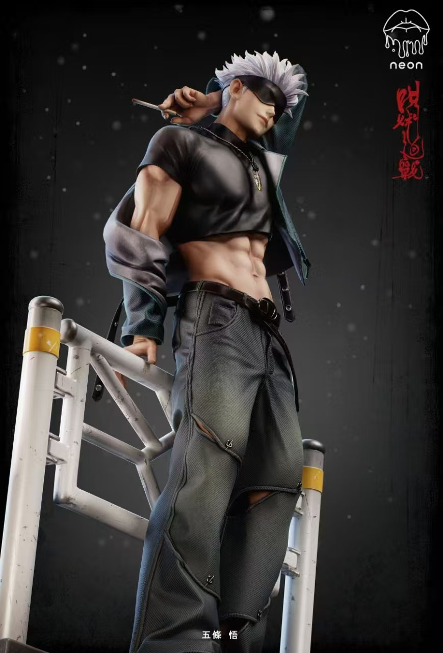 *Overselling * Neon Studio Jujutsu Kaisen Gojo Satoru Resin Statue ...
