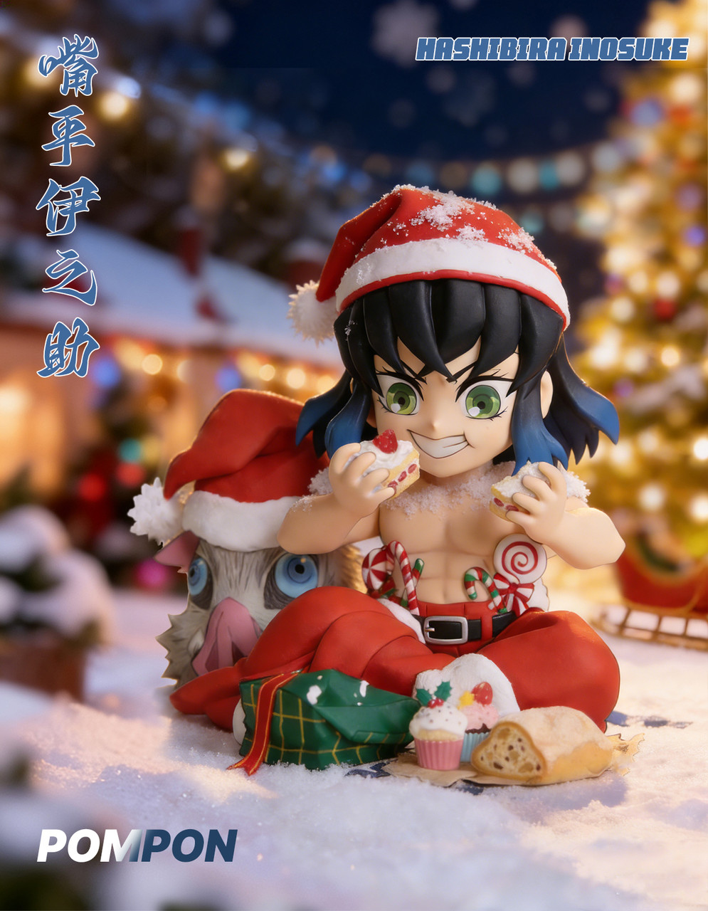 *Pre-order * Pompon Studio Demon Slayer Giyu X Kyojuro X Tengen X ...