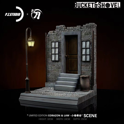 * Pre-order * PZ Studio One Piece Alley secret meeting scene Resin ...