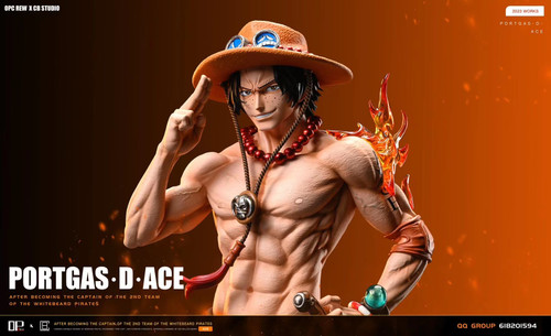 *Pre-order * CousinBrother Studio One Piece Portgas D. Ace Resin Statue ...