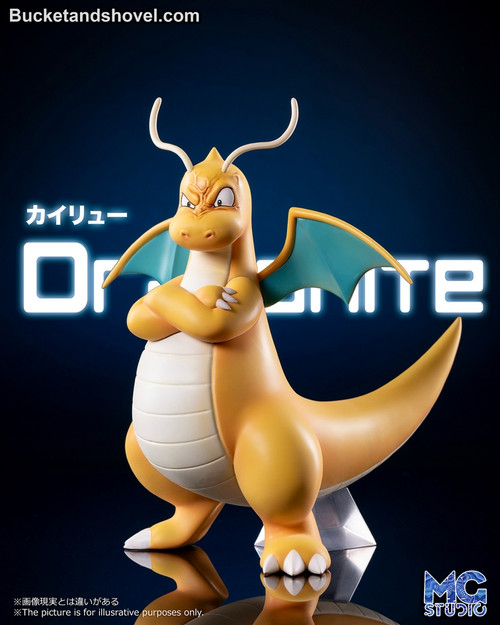 *Pre-order * MG Studio Pokemon Dragonite Resin Statue - Bucket&Shovel