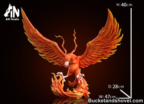 *Pre-order * An Studio Digimon Birdramon Resin Statue - Bucket&Shovel