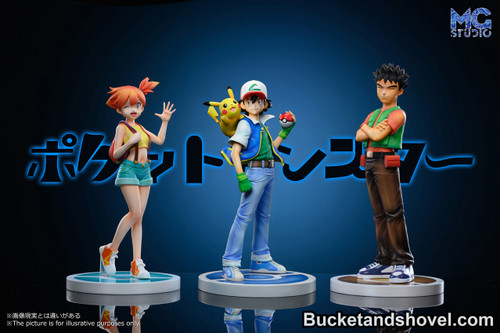 *Pre-order * MG Studio Pokemon Misty Williams＆ Brock Harrison Resin ...