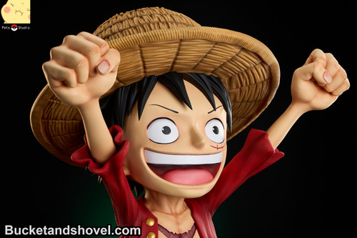 *Pre-order * Pets Studio One Piece Small Luffy Resin Statue - Bucket&Shovel