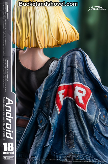*Pre-order *Adults only Muk Studio Dragon Ball Android 18 Resin Statue ...