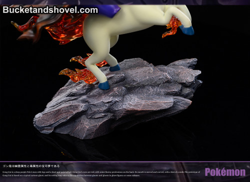 *Pre-order * Sun Studio Pokemon Rapidash Knight Gengar Resin Statue ...