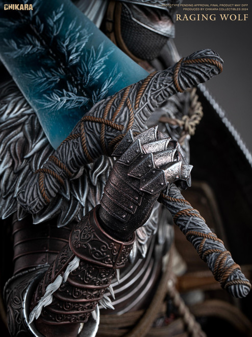 *Pre-order * Chikara Studio Elden Ring Raging Wolf Helm Resin Statue ...