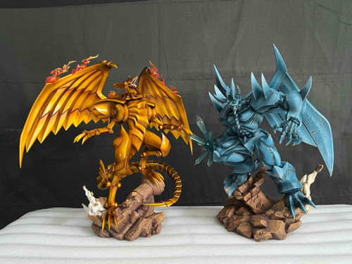 *Pre-order * Aftershock Studio Yu-Gi-Oh! Marik Ishtar＆The Winged Dragon of Ra Resin Statue ...