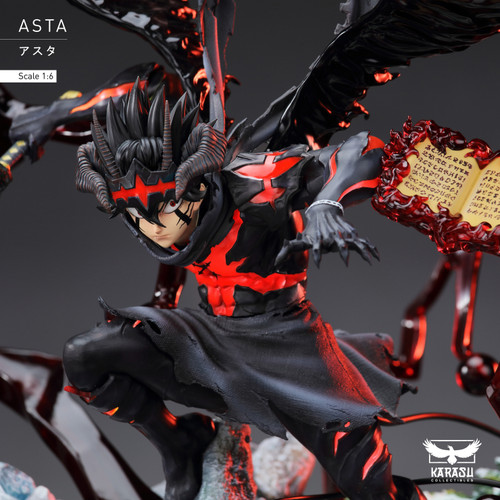 *Overselling * Karasu Studio Black Clover Asta Resin Statue - Bucket&Shovel