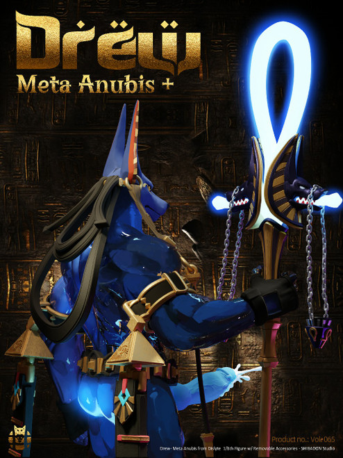 *Overselling * Shibadon Studio Dislyte SP Drew Anubis Resin Statue ...