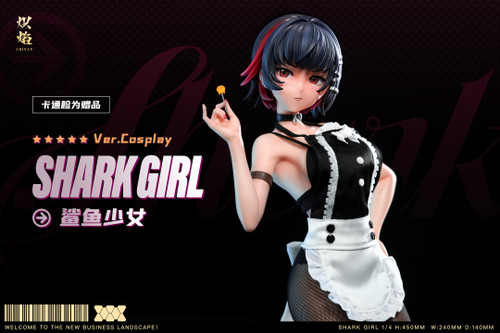 *Pre-order * ZaoHua Studio Zenless Zone Zero Shark Girl Ellen Joe Resin ...
