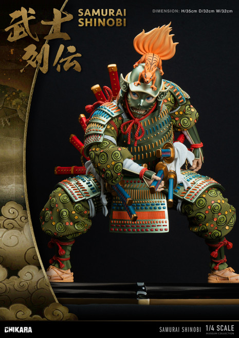 *Pre-order * Chikara Studio Naruto Nine tail Samurai Resin Statue ...