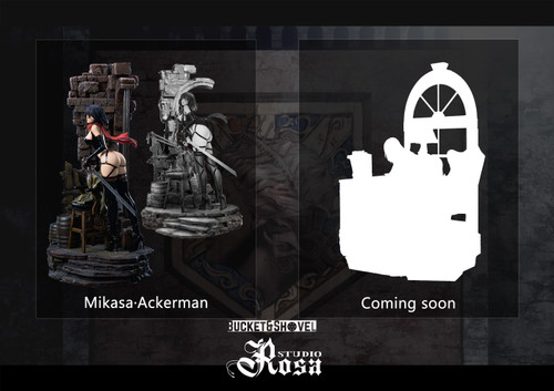 * In Stock* Rosa Studio Mikasa·Ackerman Resin Statue - Bucket&Shovel