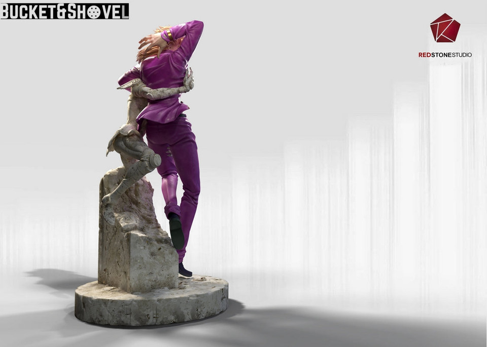 * Pre-order * Red Stone Studio JOJO Giorno Giovanna Resin Statue ...