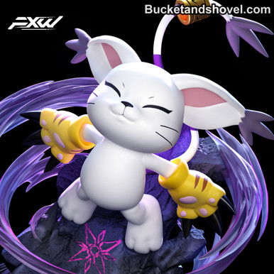 *Pre-order * FXW Studio Digimon Tailmon＆Plotmon Resin Statue - Bucket&Shovel