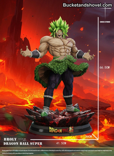 *Pre-order * Cross Studio Dragon Ball Broly Resin Statue - Bucket&Shovel