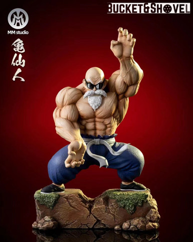 * Pre-order * MM Studio Dragon Ball Master Roshi Resin Statue - Bucket ...