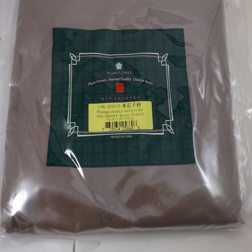 Plantago/Plantain Seed (Che Qian Zi ) Powder 1lb - Plum Flower Brand ...