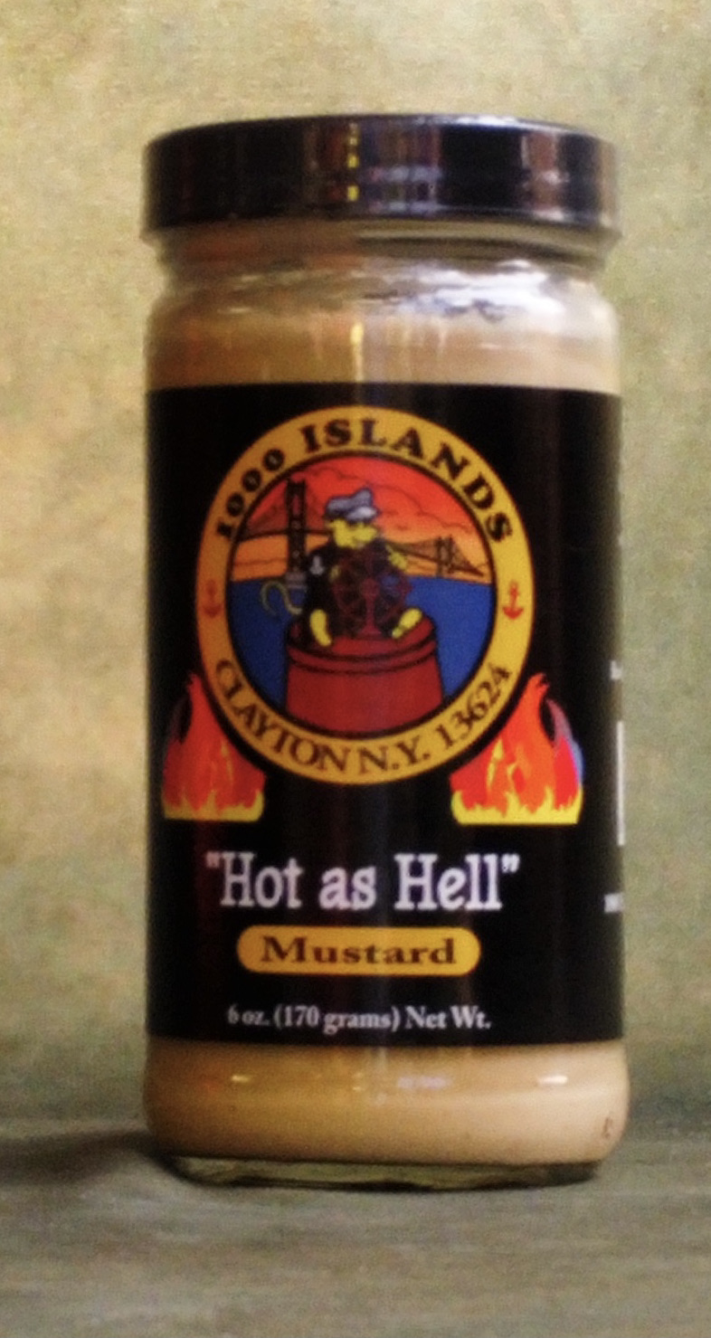 1000 Island River Rat Hot as Hell Mustard - ontarioorchards