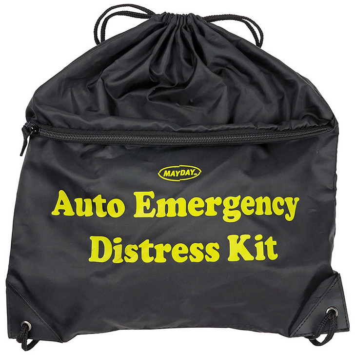 Mayday - Automobile Distress Kit in Drawstring Bag - Auto Emergency Kits