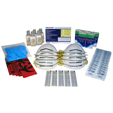 1-Person 5-Day Influenza Preparedness Kit - Personal Safety Security