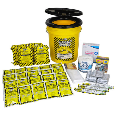 10-Person 24-Hour Economy Lockdown Kit - School Classroom Emergency Kits