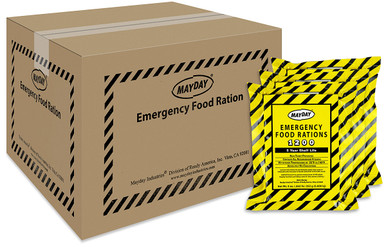 Mayday 1200 Calorie Emergency Food Bar Rations - Case of 36 - Emergency ...