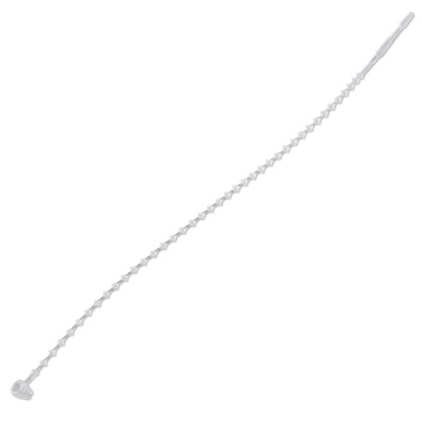 5 1/2" Nylon Beaded Security Tag Ties - Adjustable - Pkg/100 - Fire ...