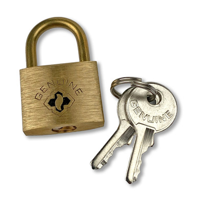 Brass Padlock Keyed-Alike with 2 Keys