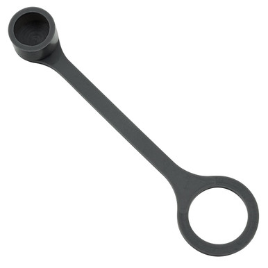 12 Pack Rubber Blow-off Caps - Black