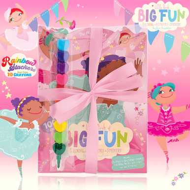 Ballet Activity & Coloring Gift Pack for Kids