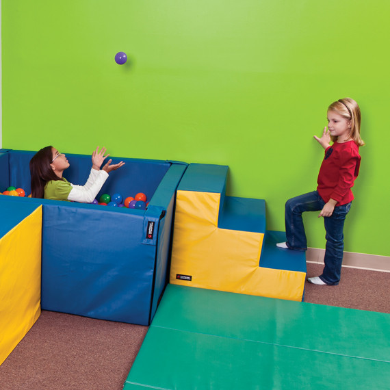 Crash Pit Steps & Slide | Sensory Integration