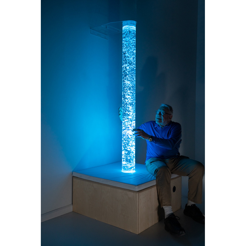 MSE Bubble Tubes with Platform - Sensory Bubble Tubes with Platform ...